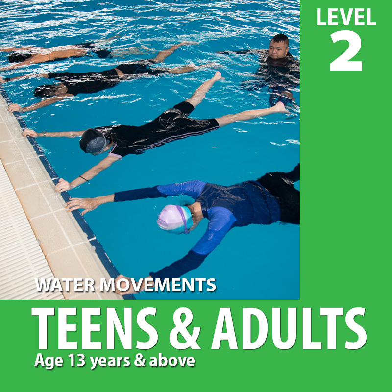 Swim Lesson for Teens & Adults (Level 02)